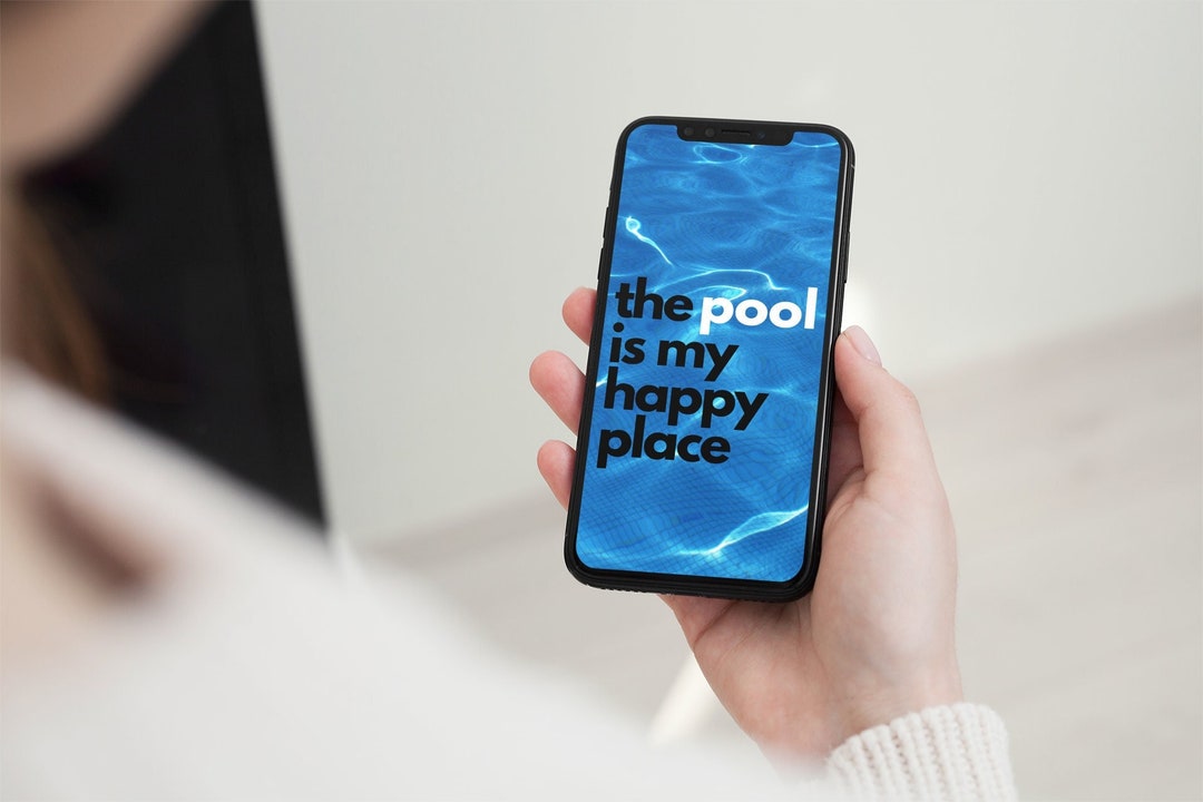 Phone Wallpaper, Instant Download, Swimmer, Swim Team, Swimming Goals ...