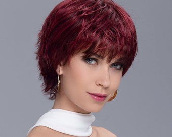 Blonde Short Messy Wavy Curly BOB Wig Hair - Etsy