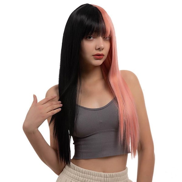 Two Tone Wig - Etsy