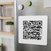 Custom QR Code Die-cut Magnets Business Material Promo Item Company ...