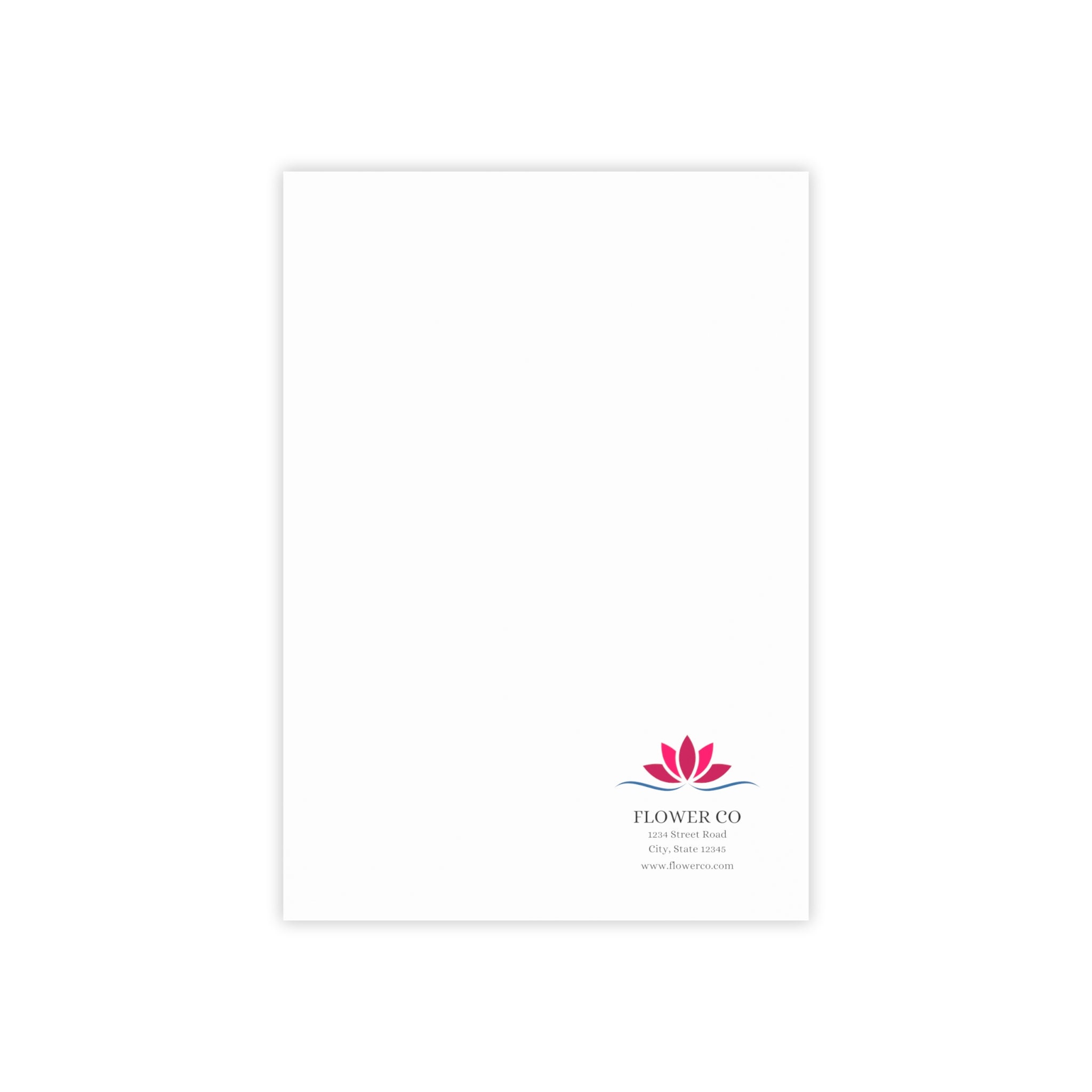 Business Logo Post-it® Note Pads Custom Business Notepads Stationery ...