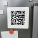 Custom QR Code Die-cut Magnets Business Material Promo Item Company ...