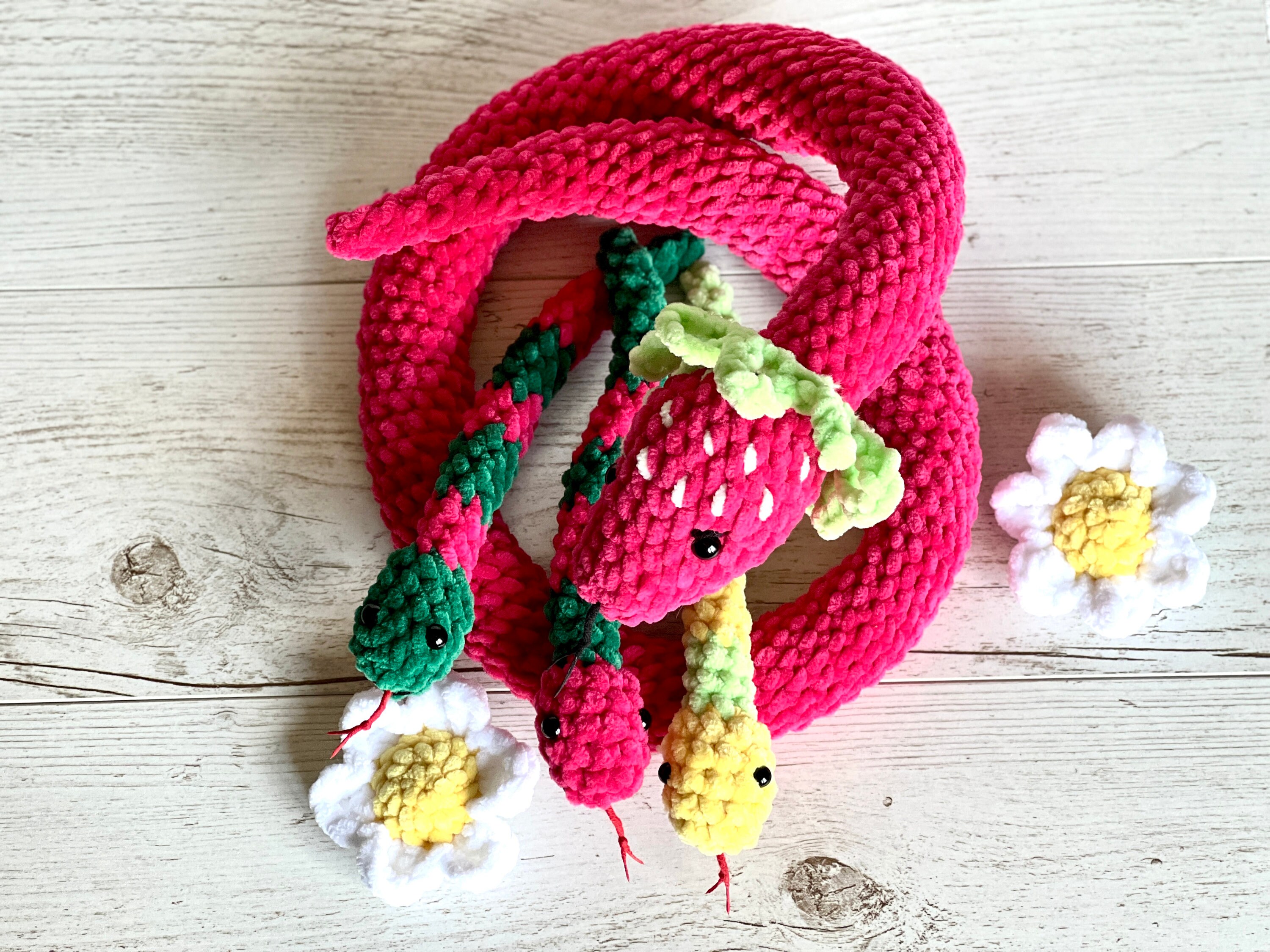 Snake Keychain Plush CROCHET PATTERN Pdf Crochet Snake - Etsy