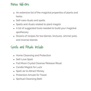 Plant Magick: A Green Witch's Guide to Harnessing the Power of Plants ...