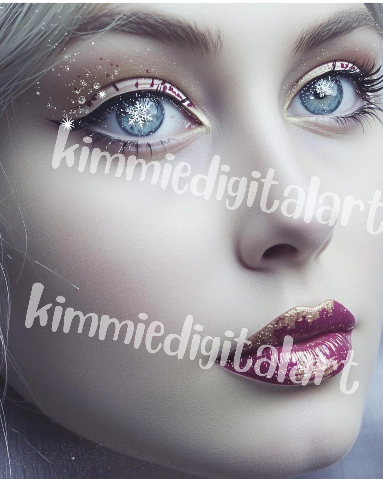 Spark Eye Clipart, Stylized Christmas Eyes (digital Download) - Etsy