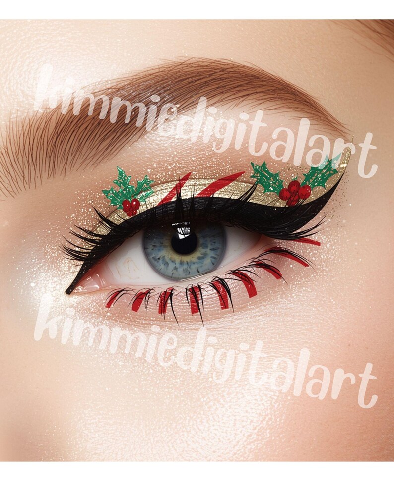 Spark Eye Clipart, Stylized Christmas Eyes (digital Download) - Etsy