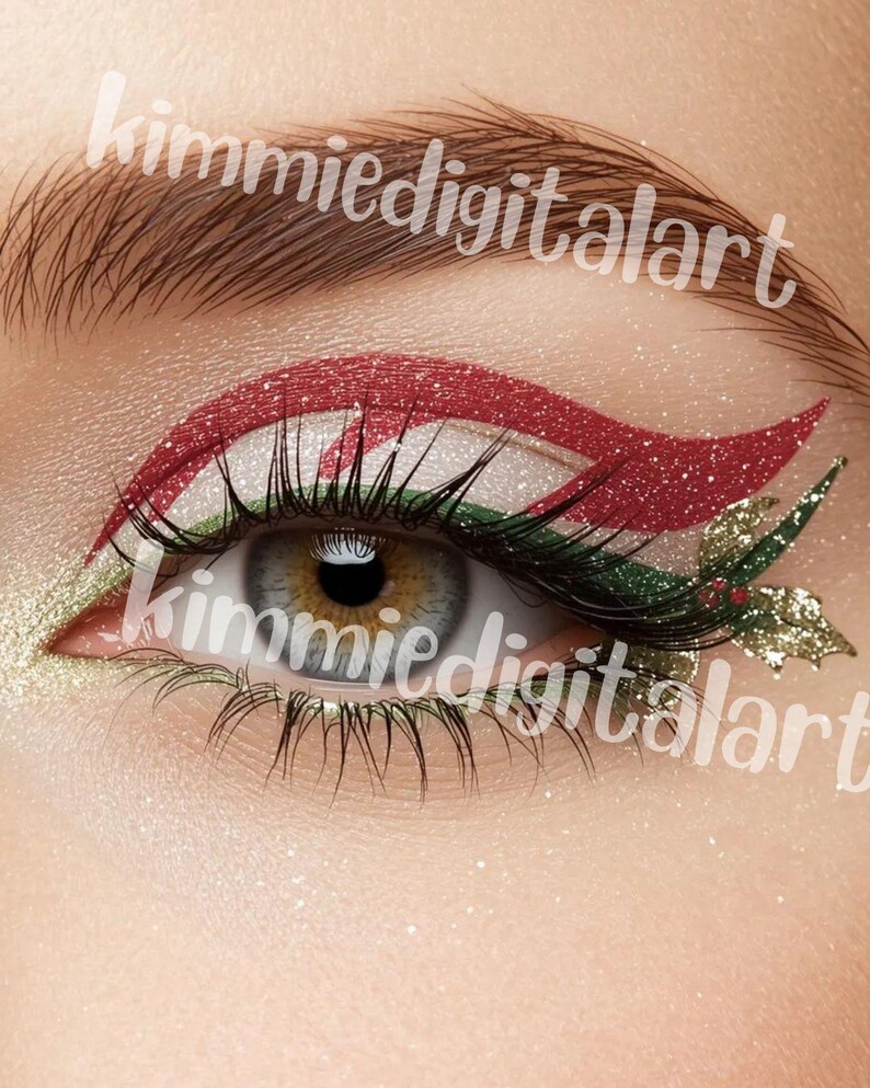 Spark Eye Clipart, Stylized Christmas Eyes (digital Download) - Etsy