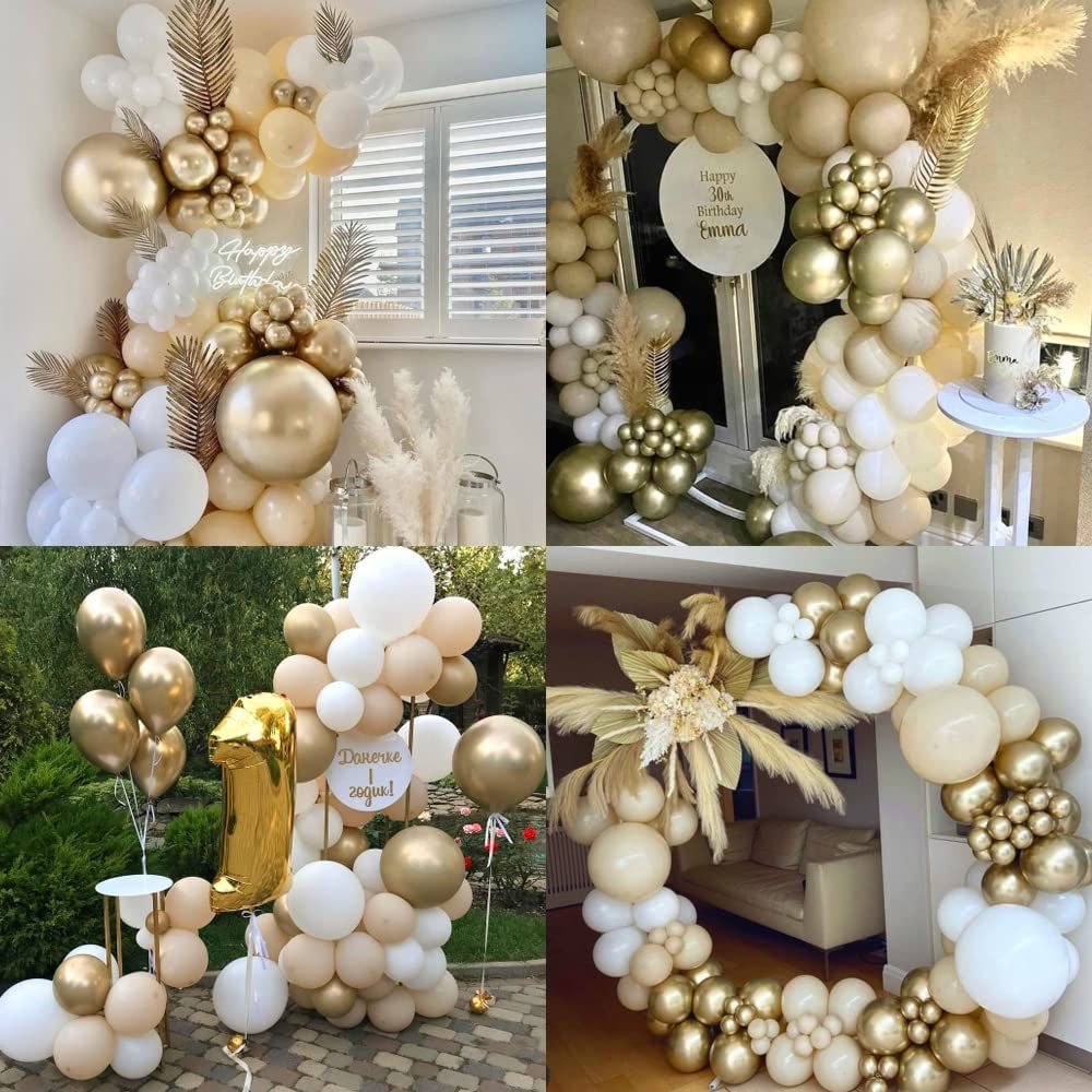 Beige Balloon Arch Kit Boho Beige Balloon Garland Kit With - Etsy UK