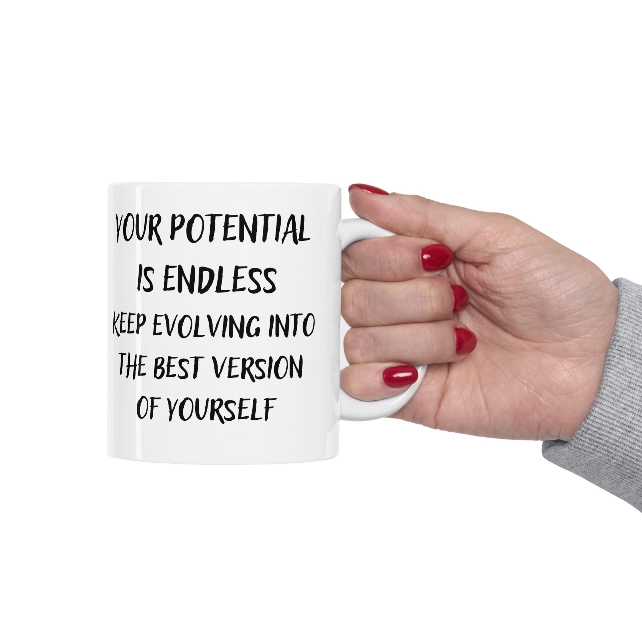 Embark on Your Infinite Potential: Mug for Self-discovery and Growth ...