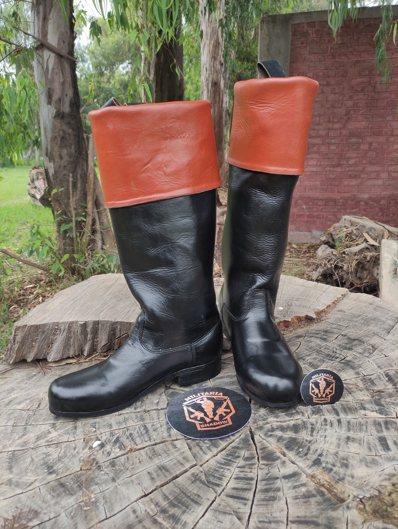 Leather Boots Colonial Riding Revolutionary , Boot, Long Boot, Cowboy ...