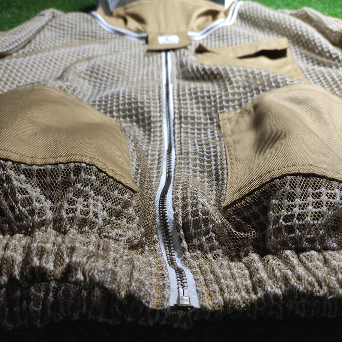 Brown Beekeeping Ventilated Jacket With Fencing Veil/ventilated Jacket ...