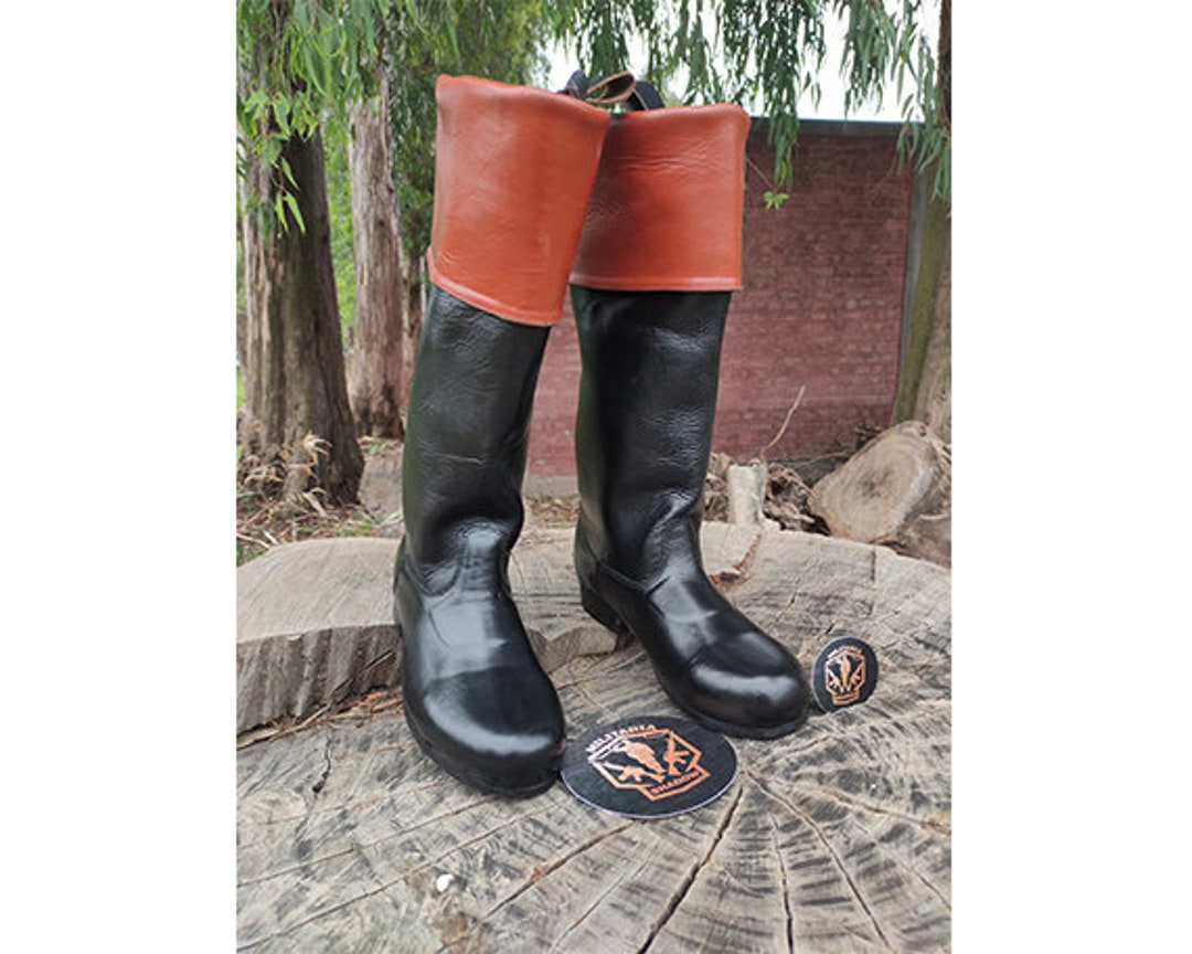 Leather Boots Colonial Riding Revolutionary , Boot, Long Boot, Cowboy ...