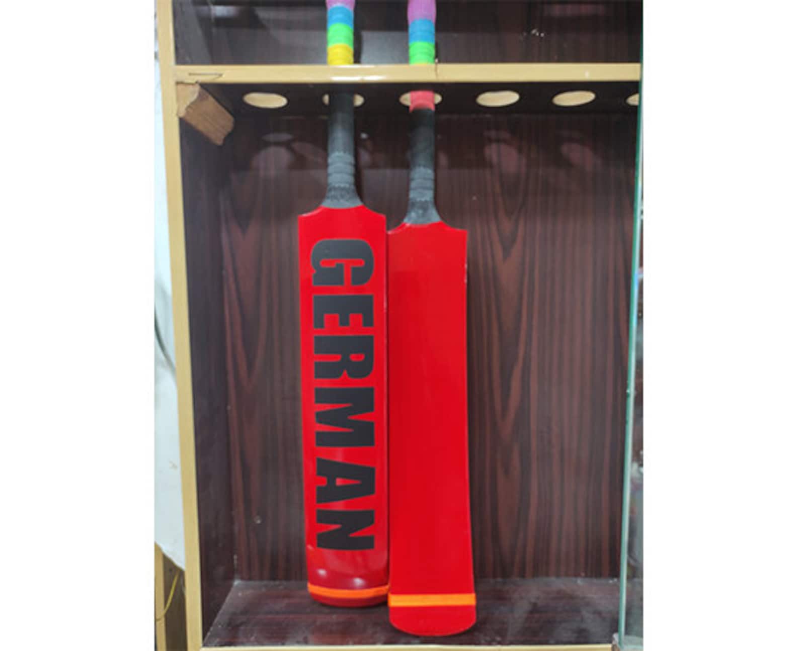 Cricket Tennis Bat Coconut Willow Red Color Lightweight With Full ...