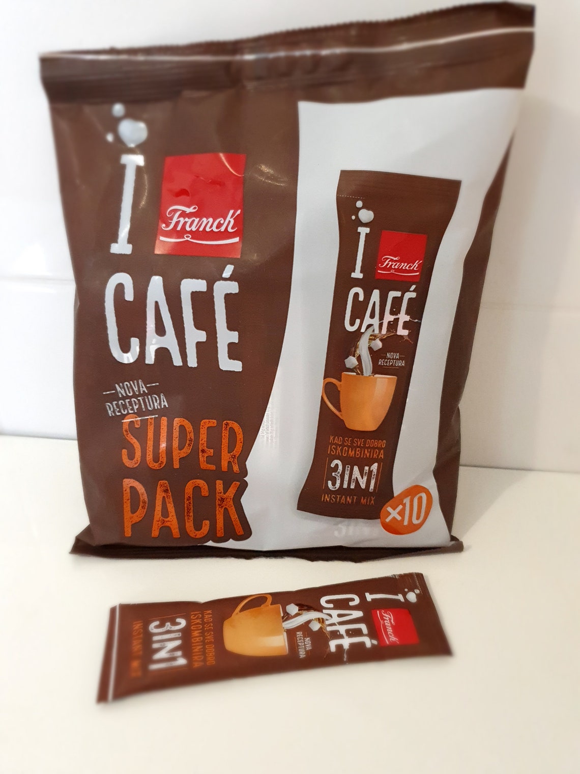 Instant Coffee 40 Sachets, Croatian Best Coffee, Franck 3in1, Instant ...