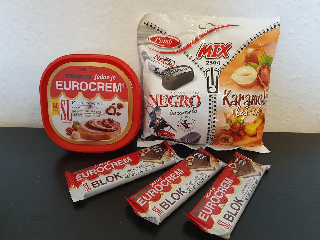 Yugoslavian Candy, Hazelnut Spread, Christmas Sweet Gift, Chocolate ...