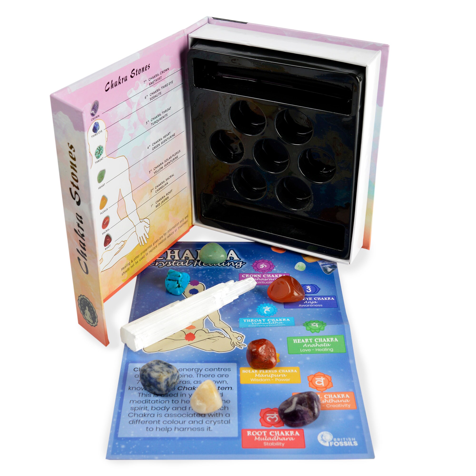 Chakra Gem Stones Gemstones Kit Crystals Healing Reiki Meditation ...