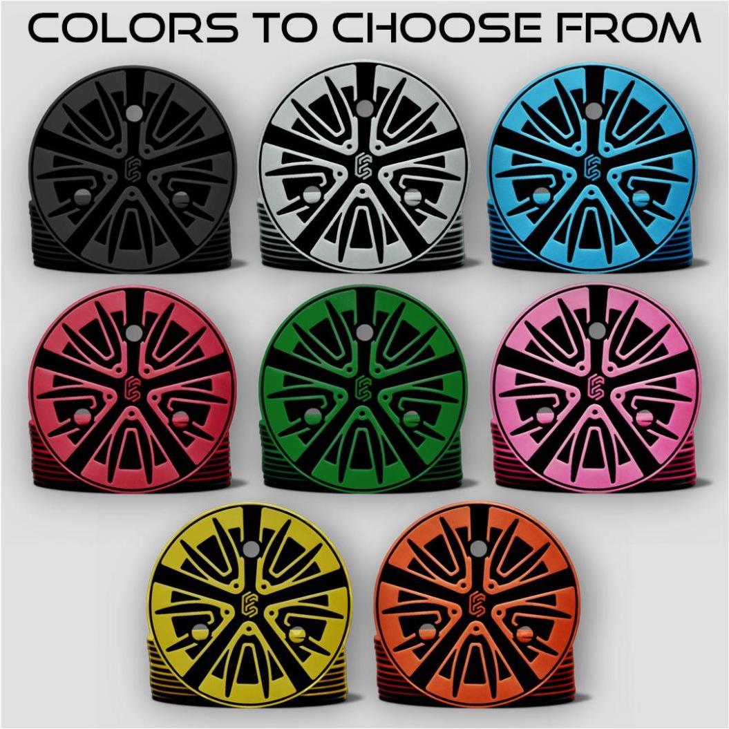 Mammotion Yuka Mini Multi Color Wheel Rims - 2PCS (SET) - Sport Design ...