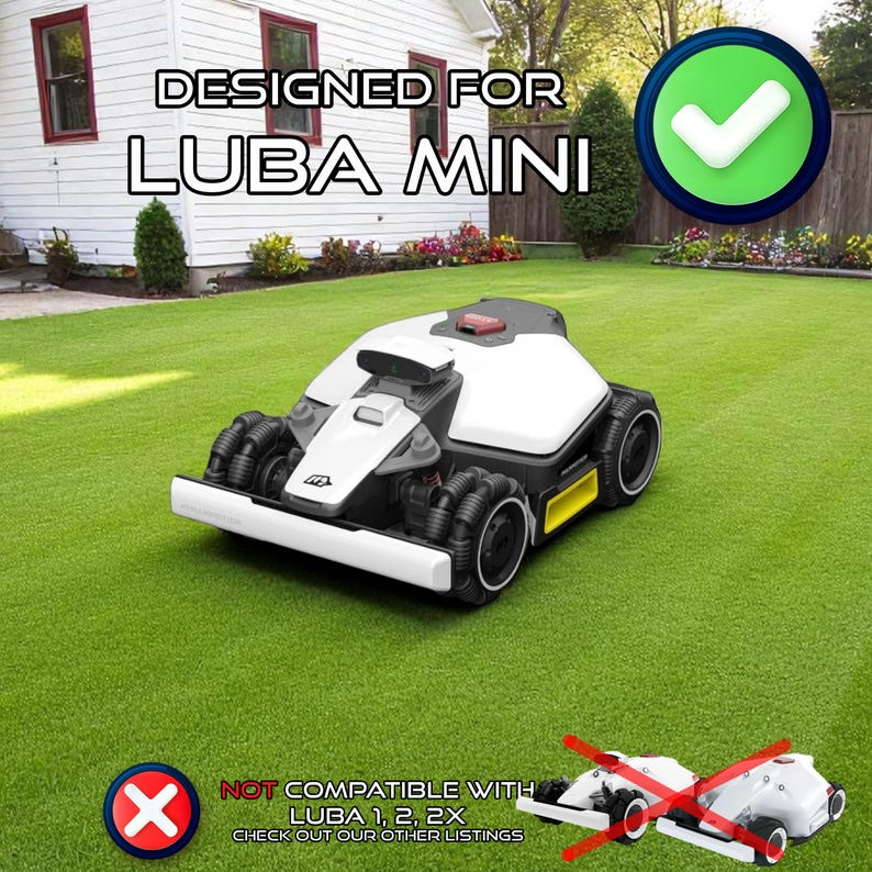 Front Fenders for Mammotion Luba Mini V3 – Improved No-gap Design ...