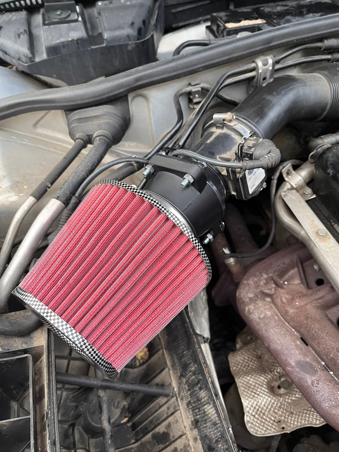 MAF - Mass Air Flow Sensor Adapter for Cold Intake Air Filter - VW ...