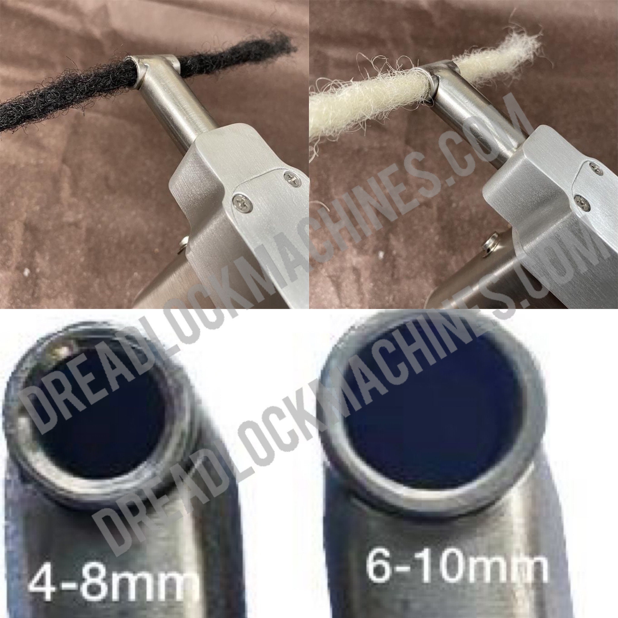 ALL 5attachments for Automatic Dreadlock Machine Customization Make ...