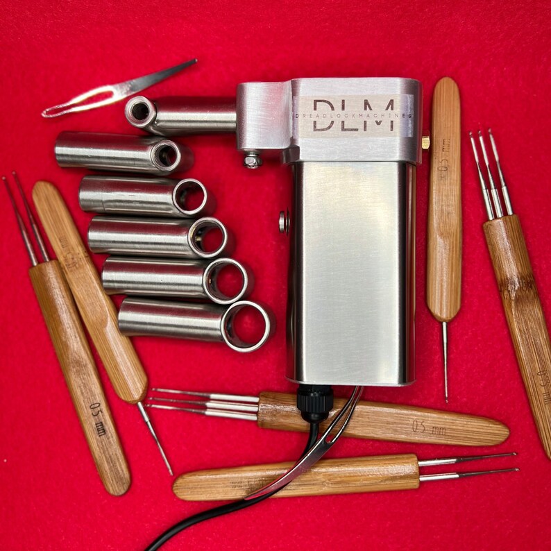 ALL 5attachments for Automatic Dreadlock Machine Customization Make ...