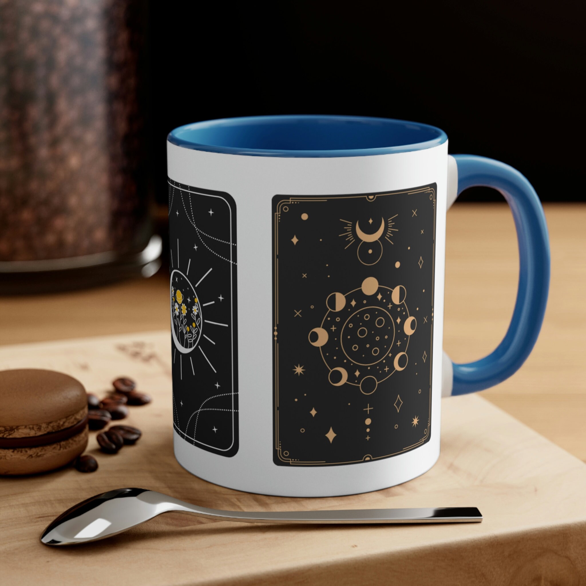 Tarot Card Mug Unique Coffee Mug Oracle Mug Tarot Coffee - Etsy