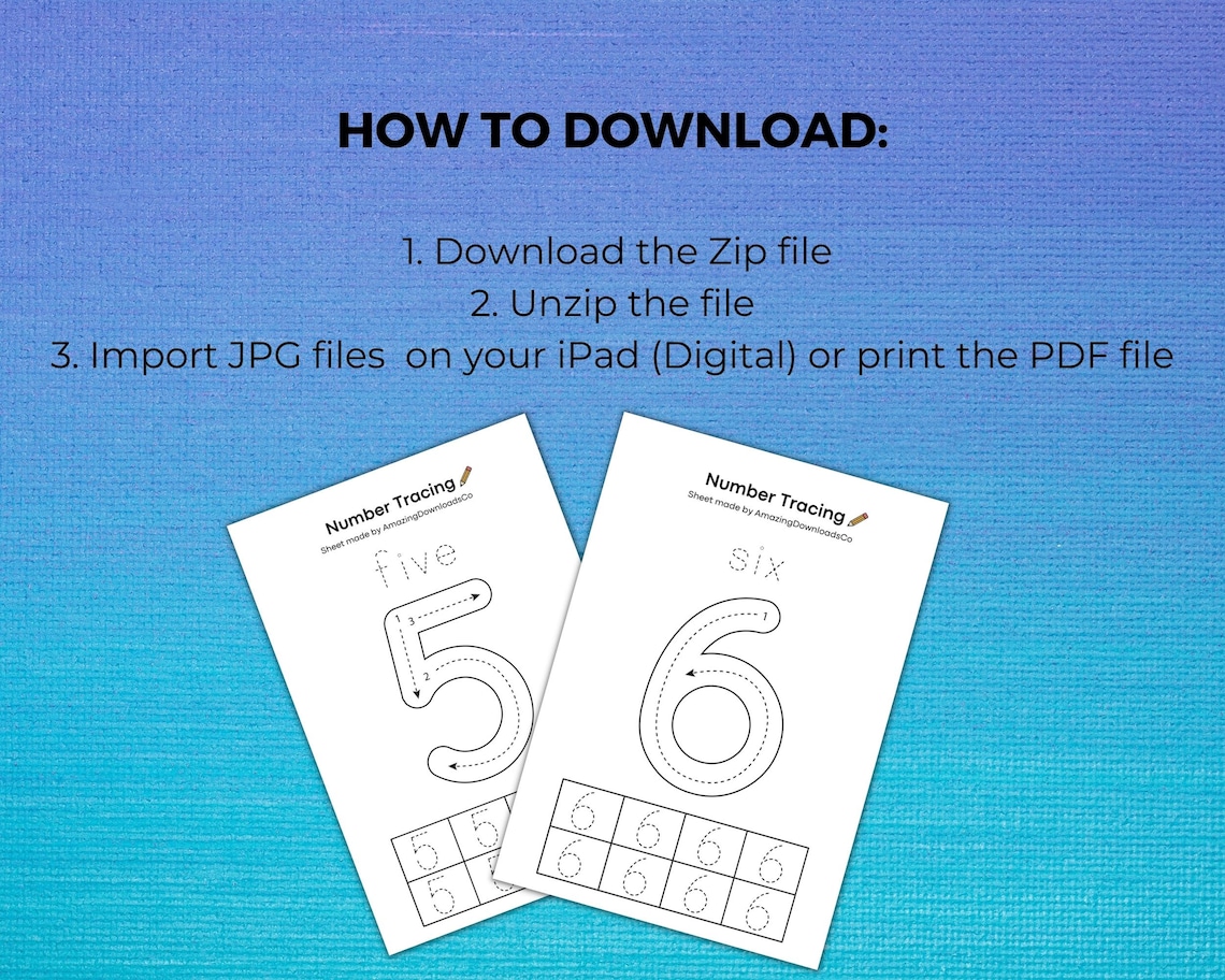 Number Tracing Worksheet 1-20, Preschool Printables Number Tracing ...