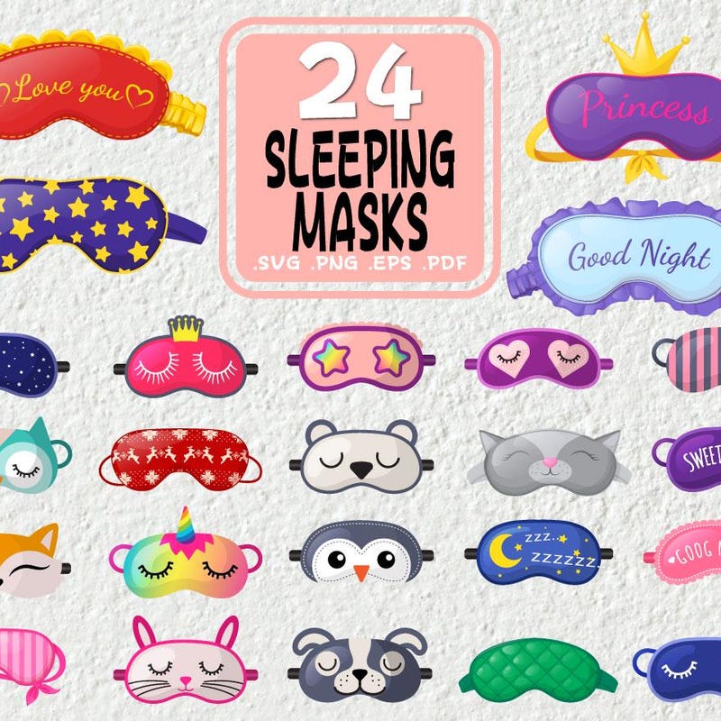 Cartoon Mask Cute - Etsy