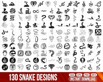 Snake SVG Bundle, Snake PNG Bundle, Floral Snake Svg, Snake Clipart ...
