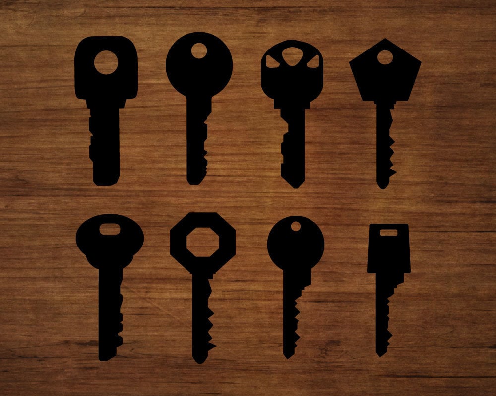 Keys Svg Bundle Keys Png Keys Clipart Keys Vector Keys - Etsy