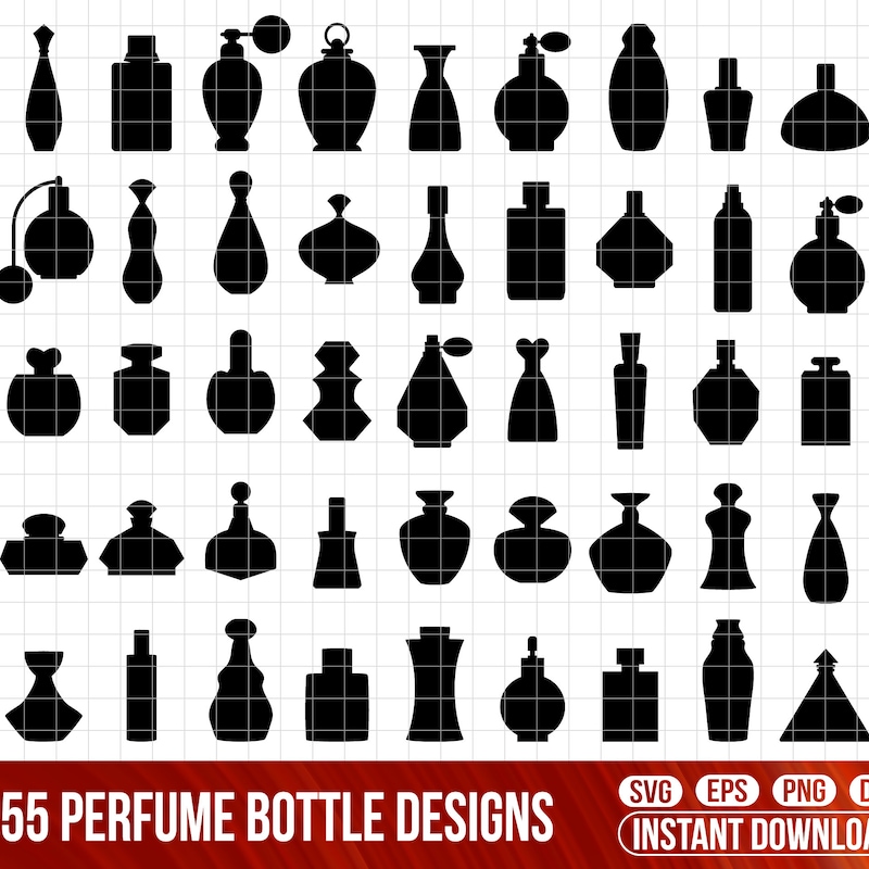 Perfume Bottle Svg - Etsy