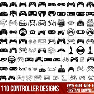 Game Controller SVG Bundle, Game Controller PNG, Game Controller ...