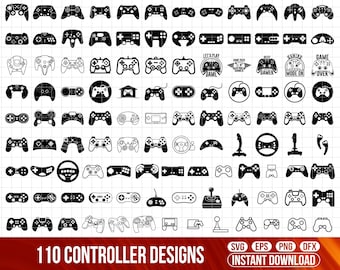 Game Controller SVG Bundle, Game Controller PNG Bundle, Game Controller ...