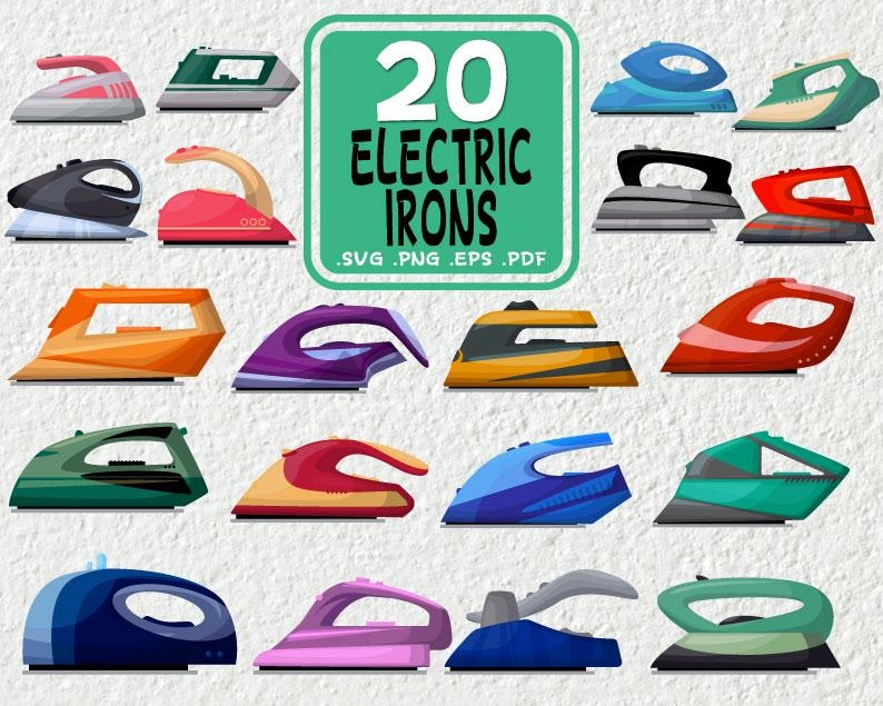 Iron SVG | Iron PNG | Iron Clipart | Housekeeping Svg | Vector Files ...