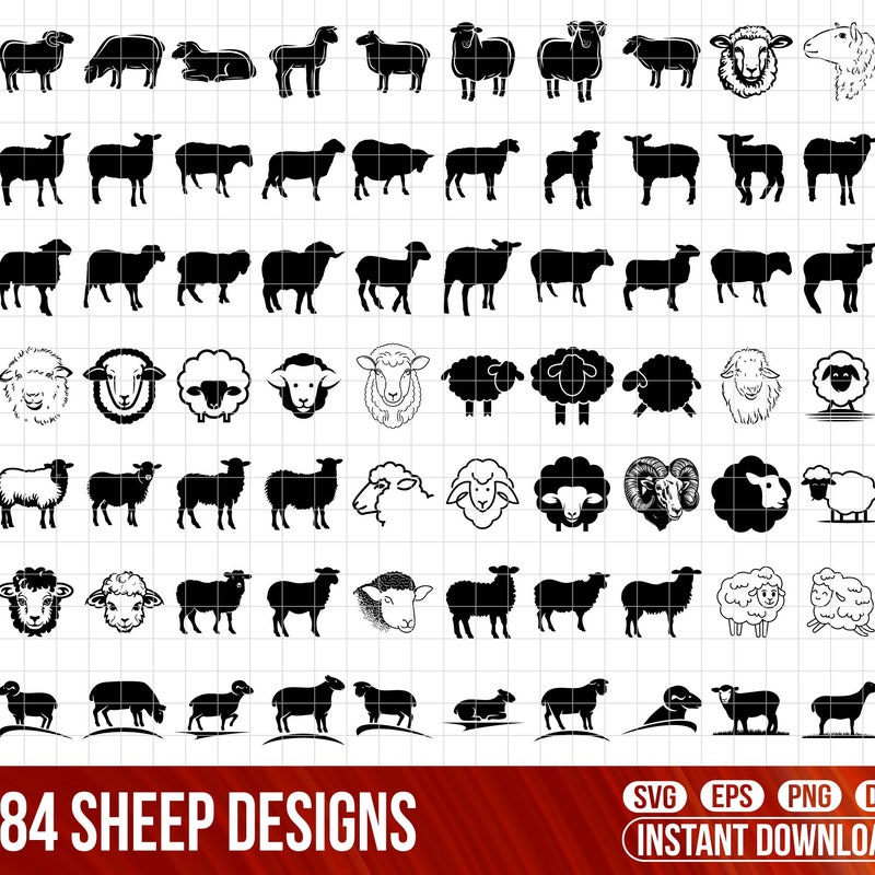 Sheep Png - Etsy