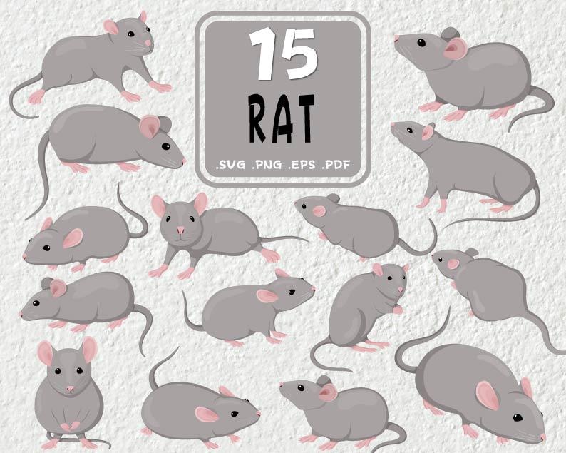 Rat SVG Bundle, Rats Svg, Rat, Rat Png, Rat Eps, Rat Vector, Rat Files ...