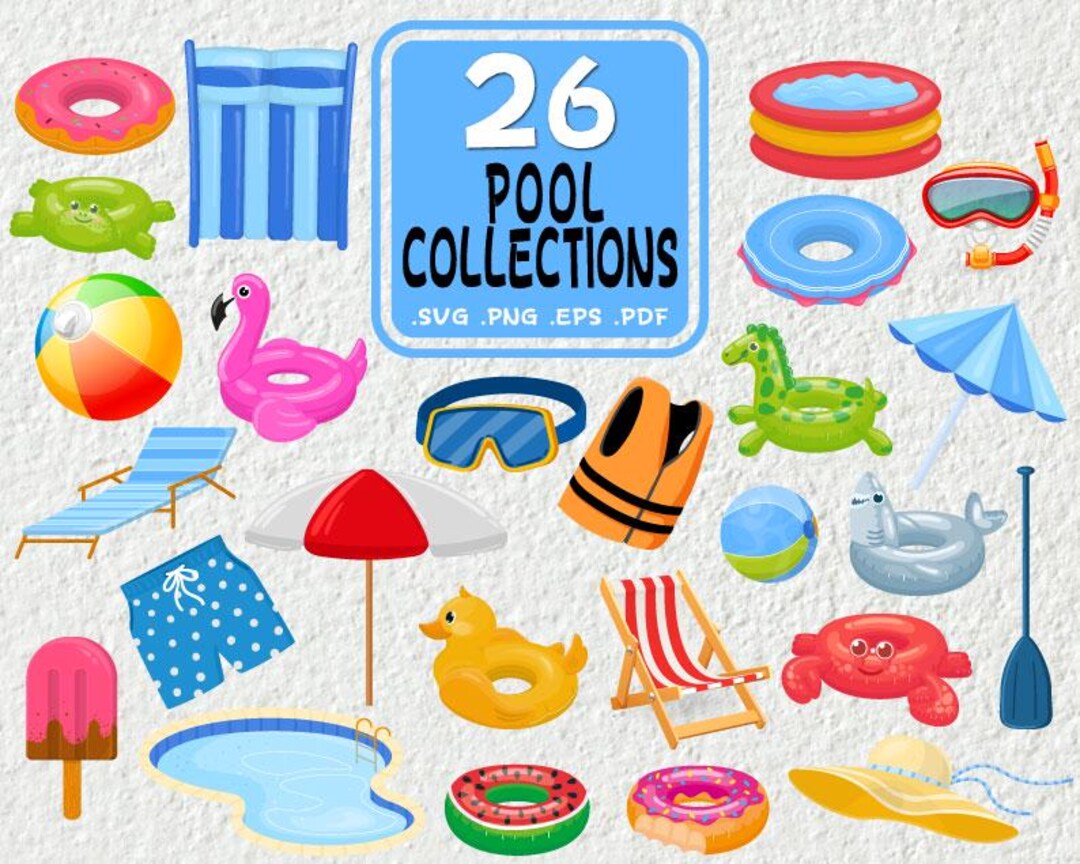 Piscina svg, Piscina svg, natación svg, equipo de piscina, pelota svg ...