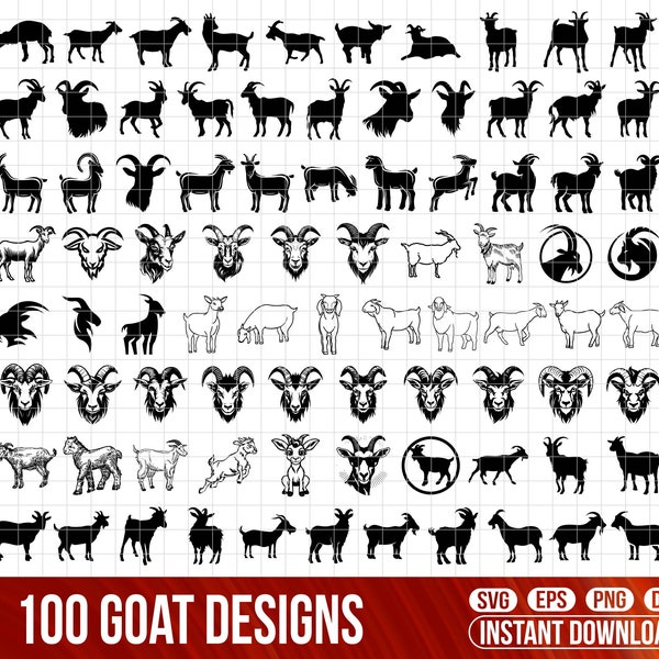 Goat Svg - Etsy