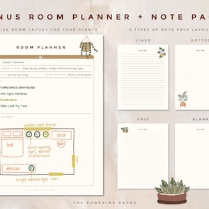 Ultimate House Plant Planner Printable Bundle Indoor Houseplant Garden ...