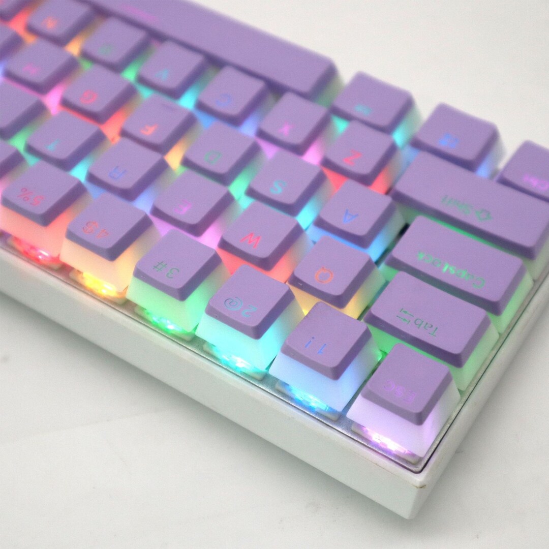 Pudding Keycaps OEM // 104 Keys // ABS // Keycap Set // Mechanical ...