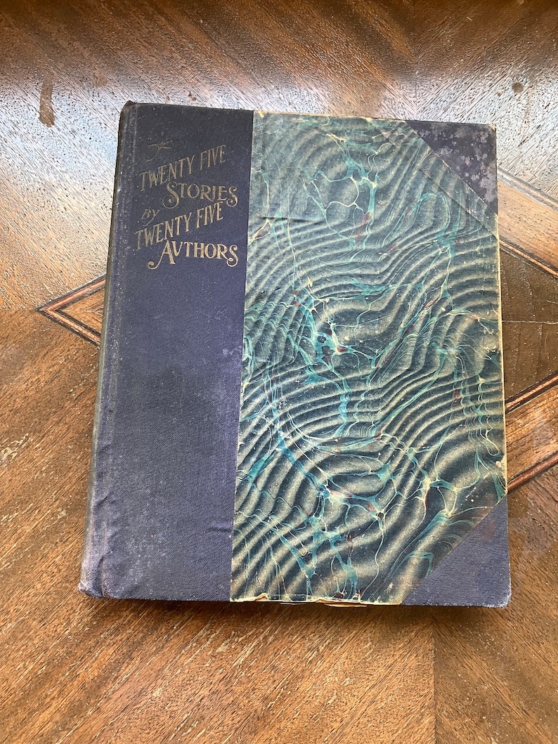 Antique Book Twenty-five Stories by Twenty-five Authors. David C. Cook ...