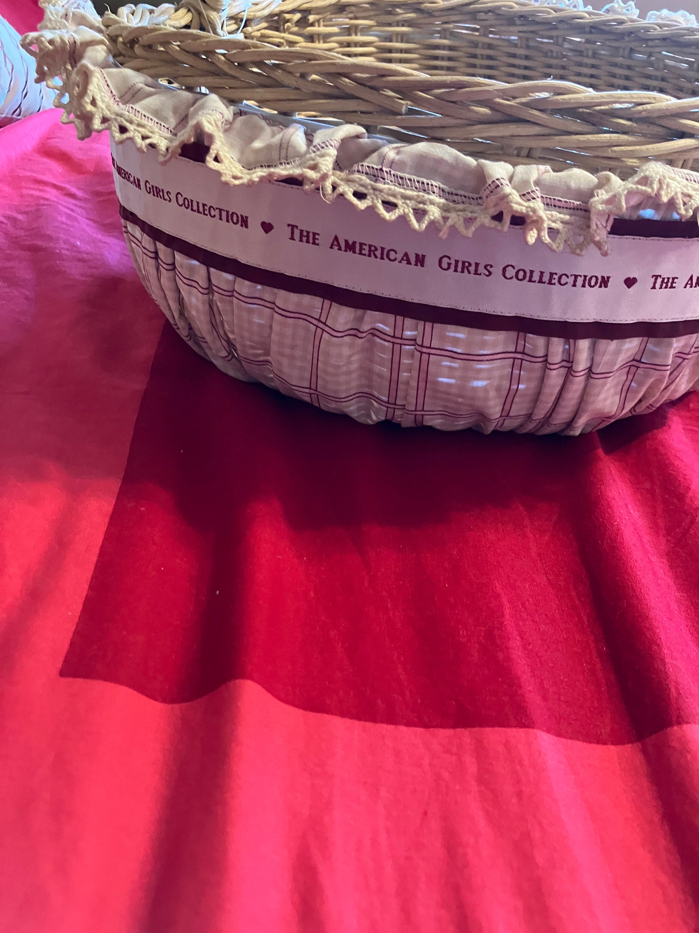 American Girl Basket,grin Pins and Banner,10 Learning Cards. A Good ...