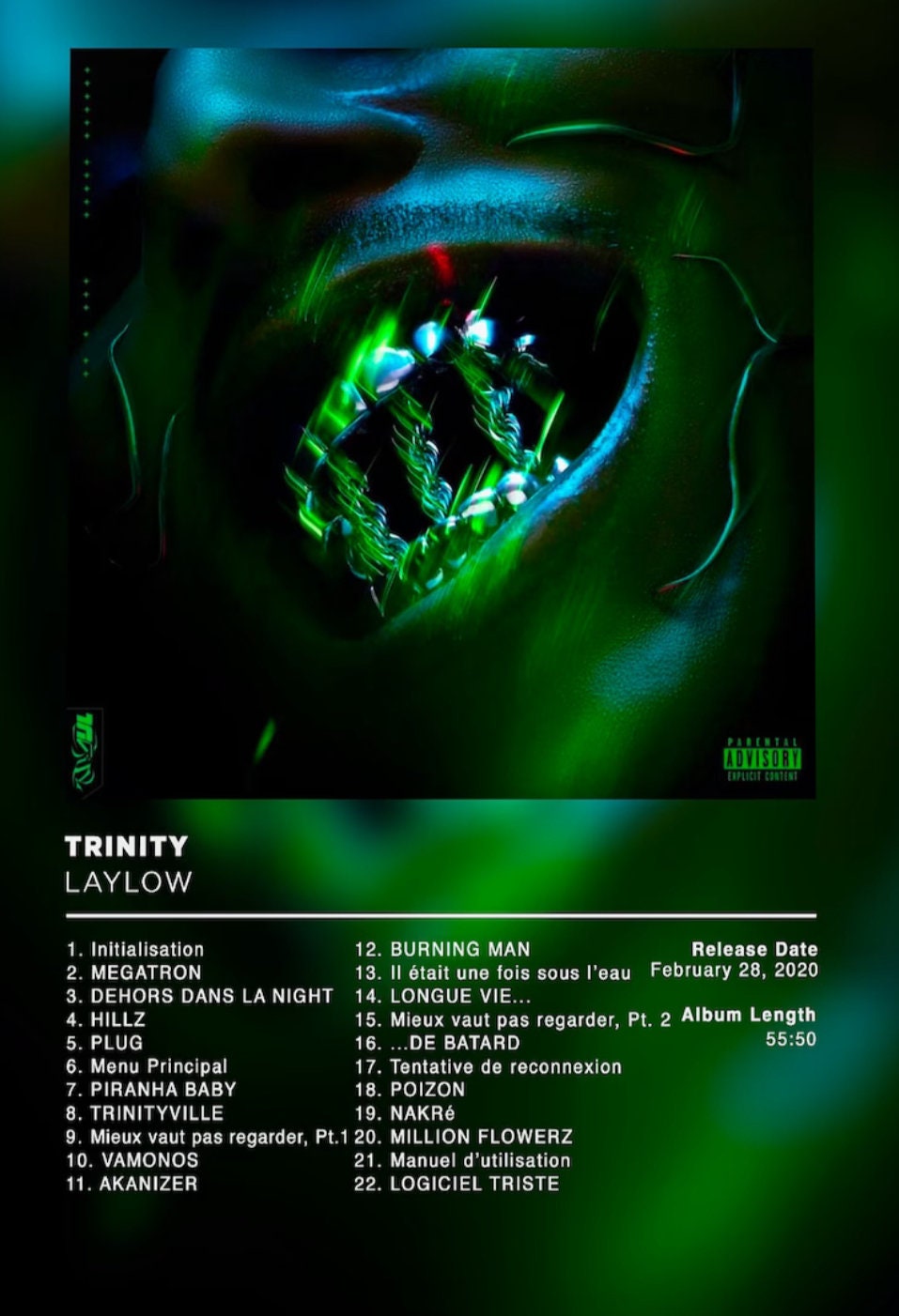 Album Poster TRINITY by LAYLOW, Rap Posters, Album Cover, Album Wall ... Album Poster TRINITY by LAYLOW, Rap Posters, Album Cover, Album Wall ...