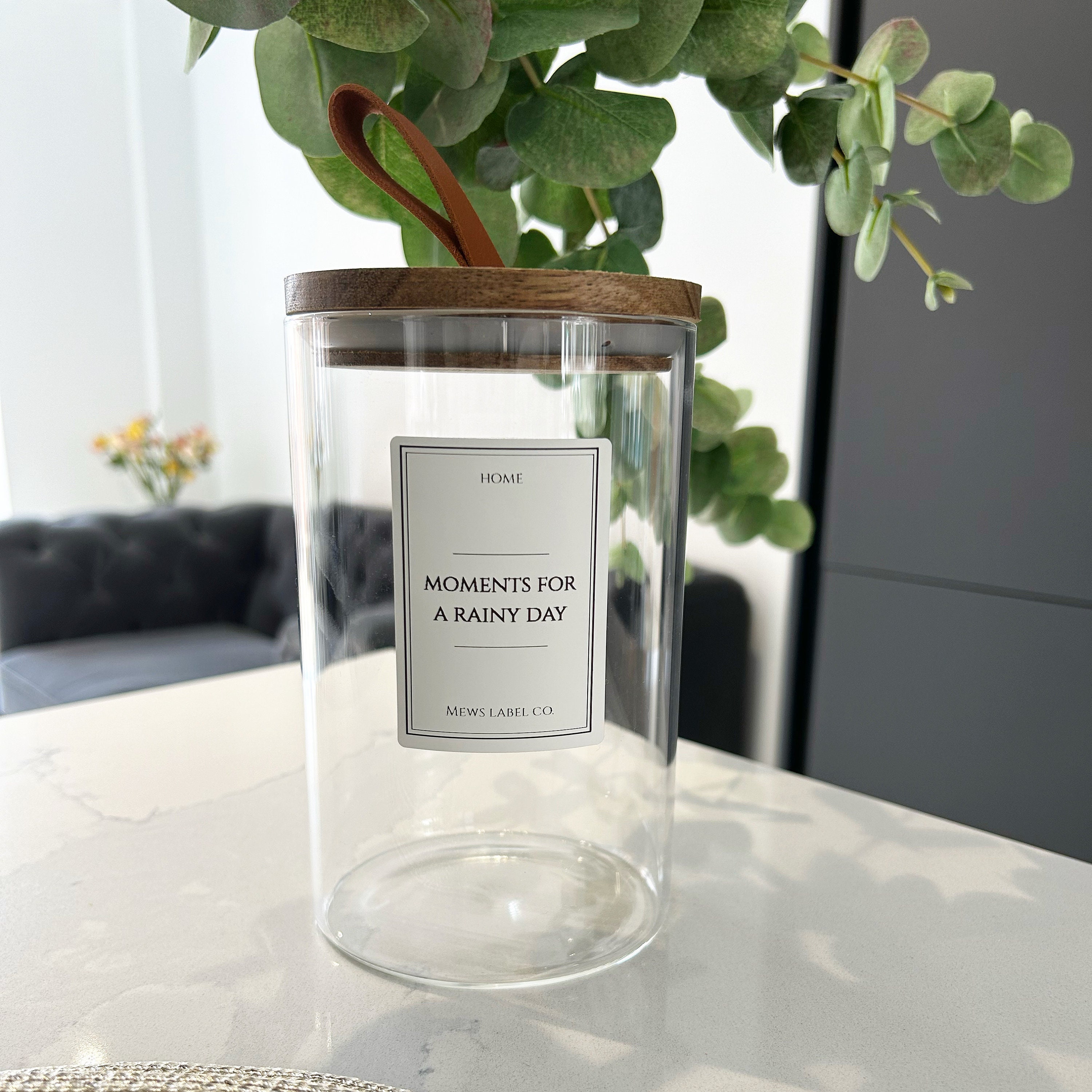 Wellness Jars Glass Pantry Jar, Airtight Food Container, Storage ...