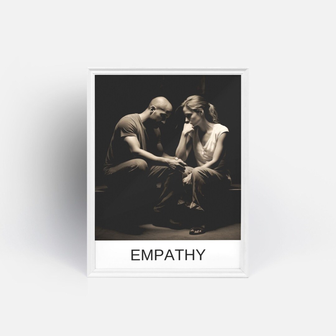 Empathy Motivation Poster Connecting Conversations Print Poster ...
