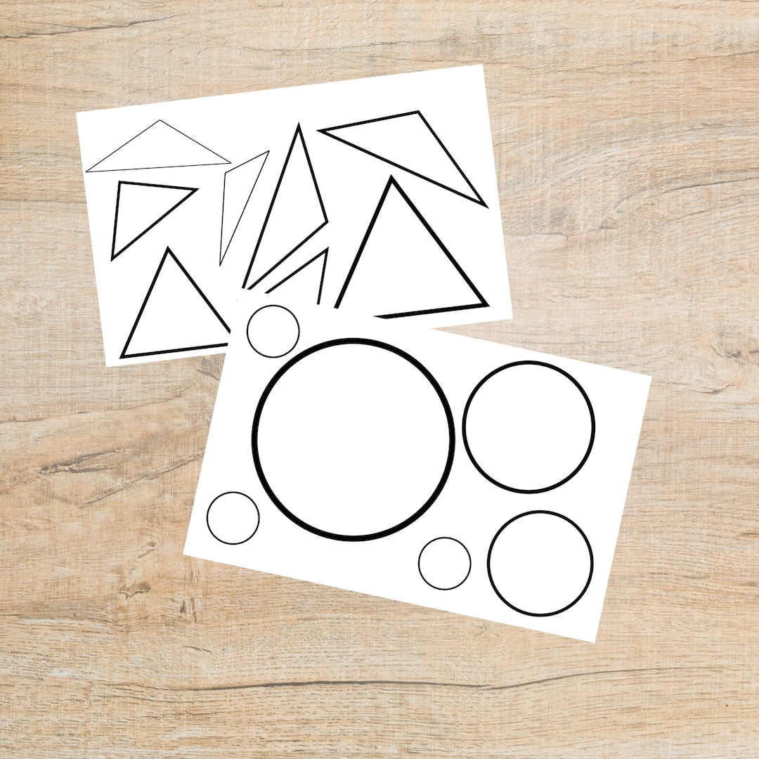 Shape Coloring Sheets Pages, Color Worksheet, 8 Basic Shapes Color ...