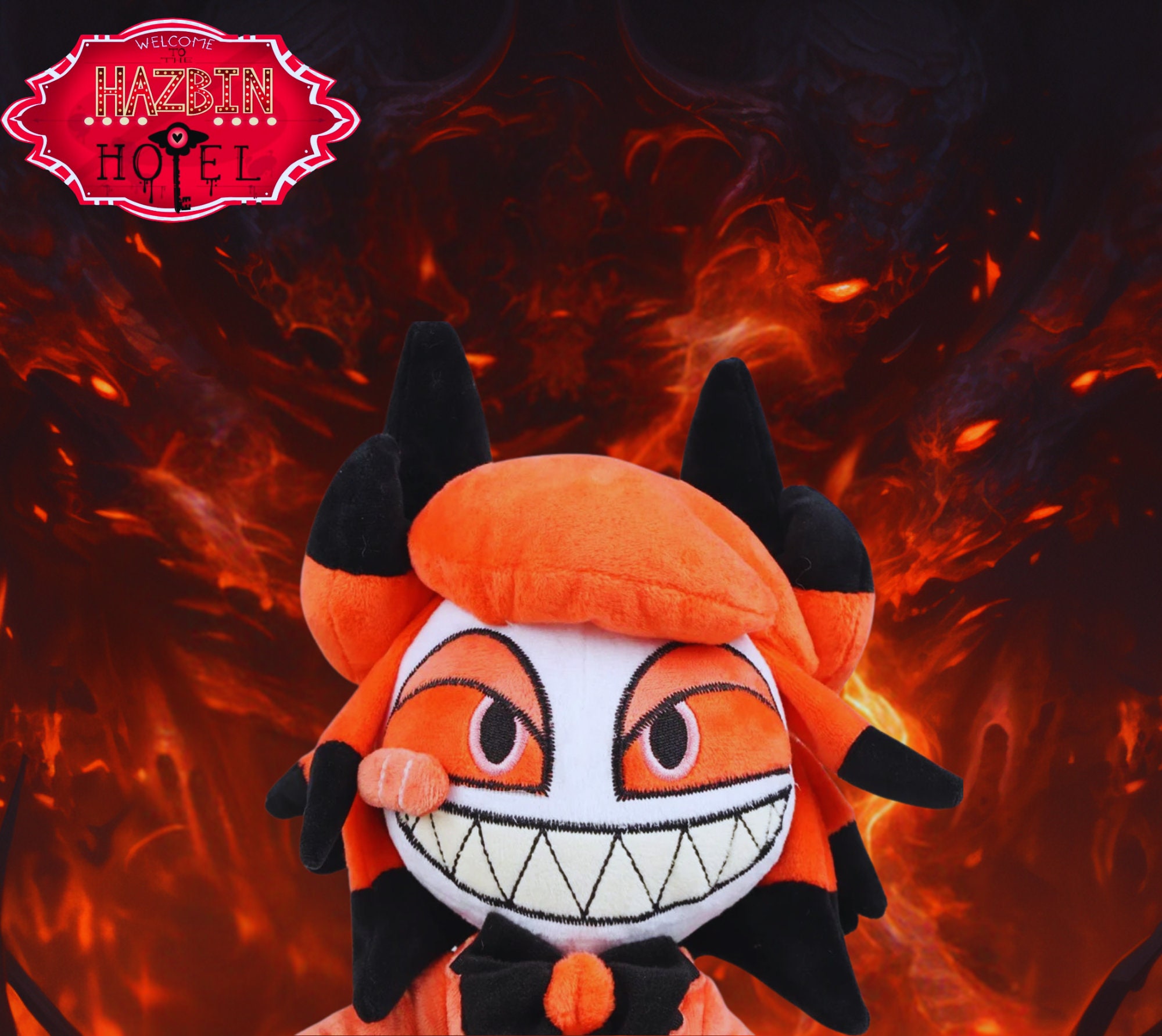 Hazbin Hotel Alastor Radio, Alastor Plush, Alastor Plushie, Hazbin ...