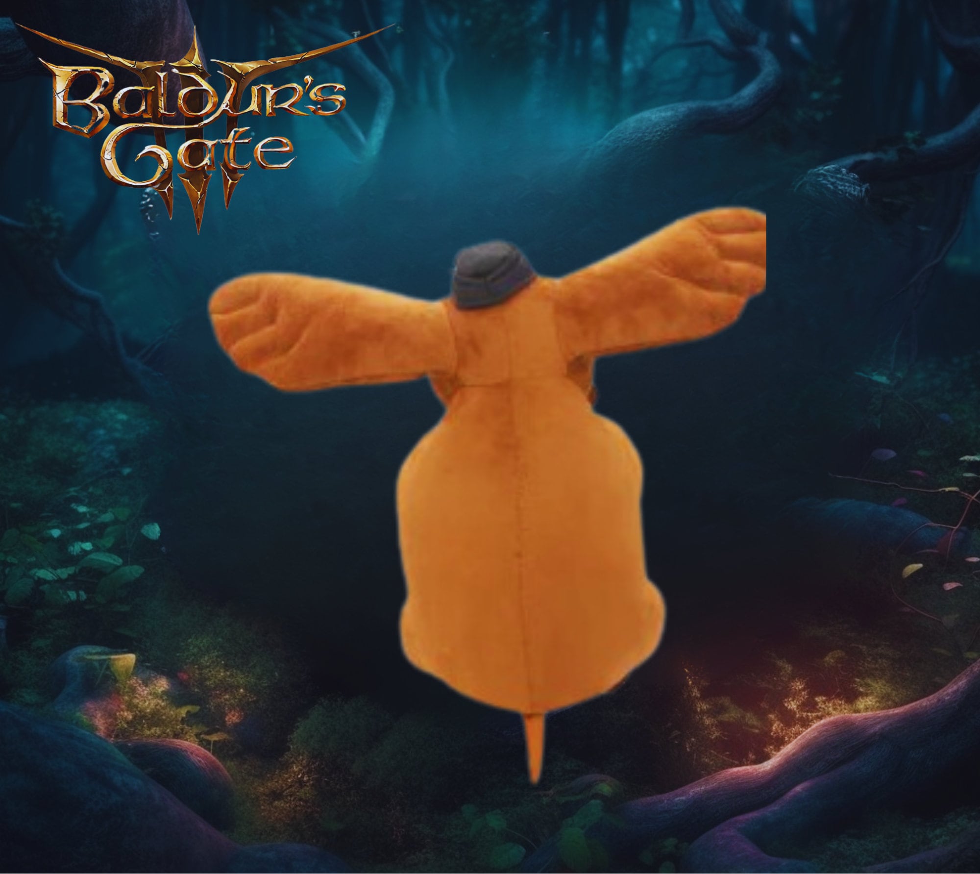 Handcrafted Baldur's Gate 3 Plushies, Valeria the Hollyphant ...