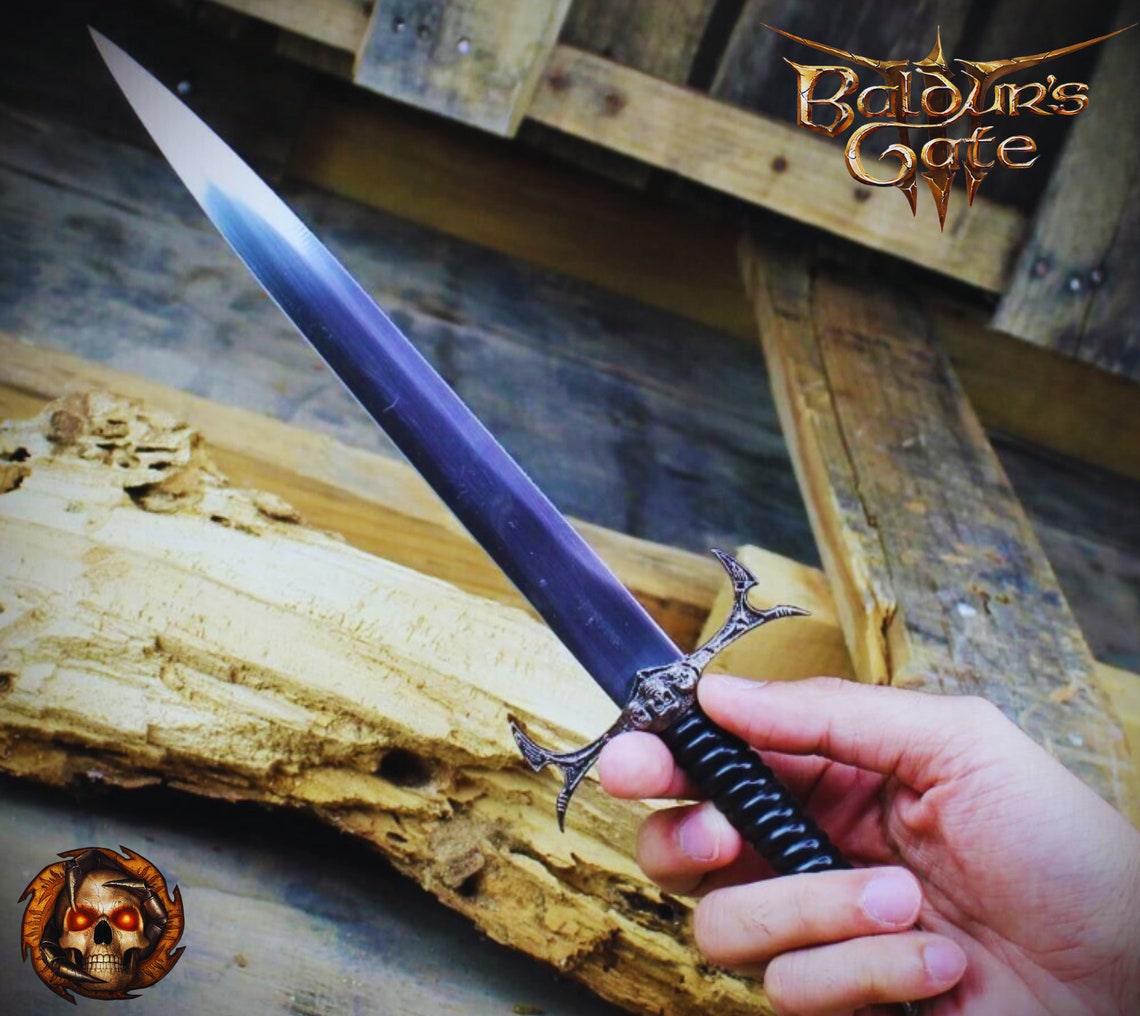 Baal Inspired Handmade Dagger Baldur's Gate 3 Design, Baldur's Gate 3 ...