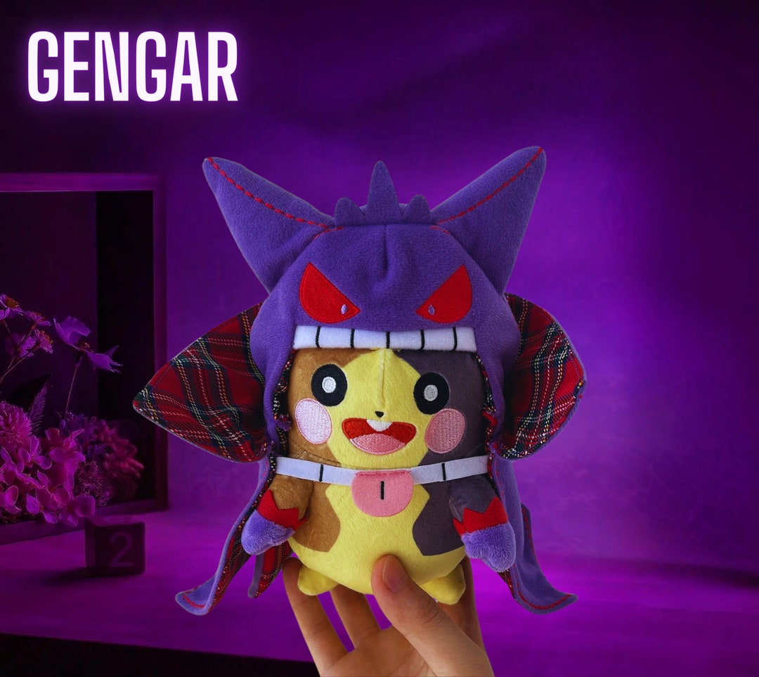 Pokemon Morpeko Cosplay Gengar Plush Toy Animal Stuffed Doll, Birthday ...